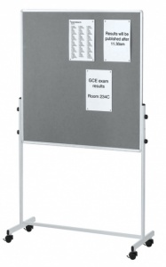 Combi Mobile Information Whiteboard / Noticeboard - Signs 4 Schools